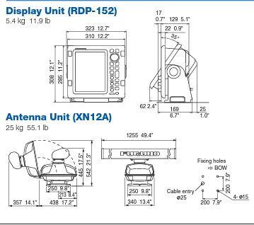 Lcd River Radar 10.4%22 Model 1937 | Scan Marine Inc.